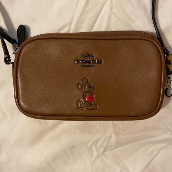Coach | Other | Coach Mickey Mouse Crossbody Bag | Poshmark